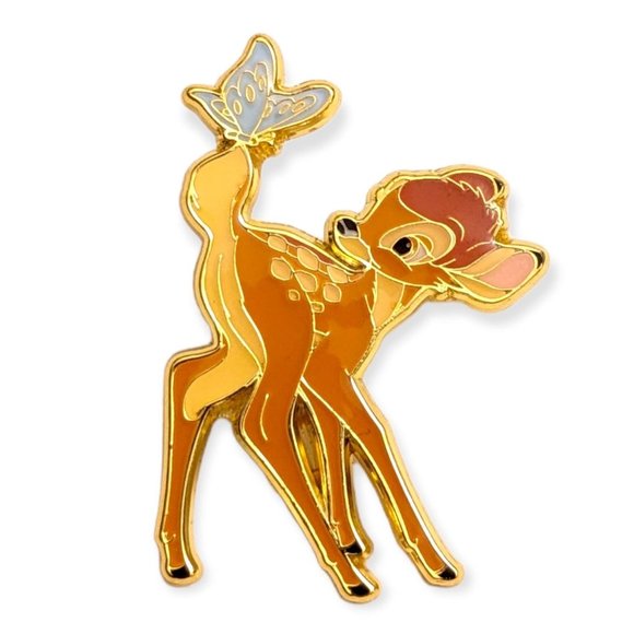 Disney | Jewelry | Bambi Disney Loungefly Pin Spring Butterfly | Poshmark